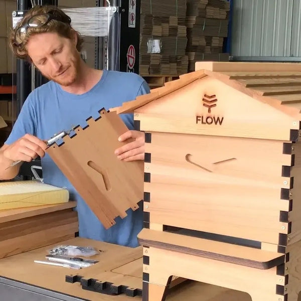 Flow Hive Hybrid | Harvest both fresh honeycomb and honey - Flow Hive US