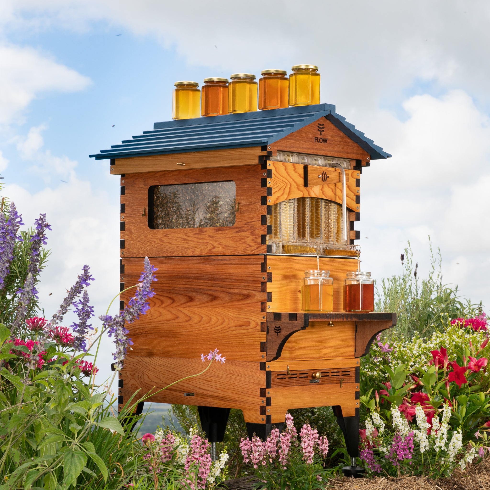 Flow Hive 2+ | The premium Flow beehive - Flow Hive US