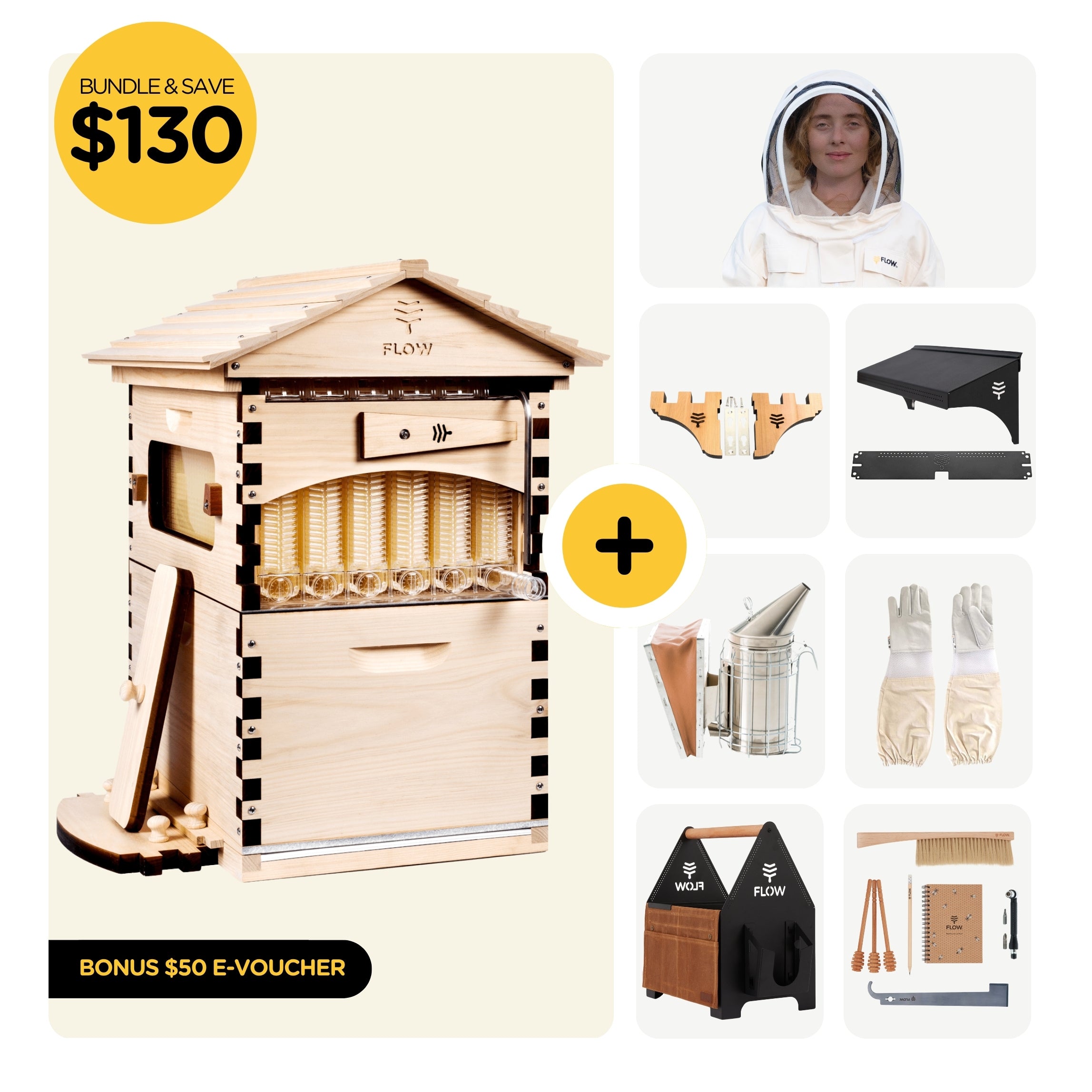 Bee Hive Starter Bundles & Kits For American Beekeepers - Flow Hive US