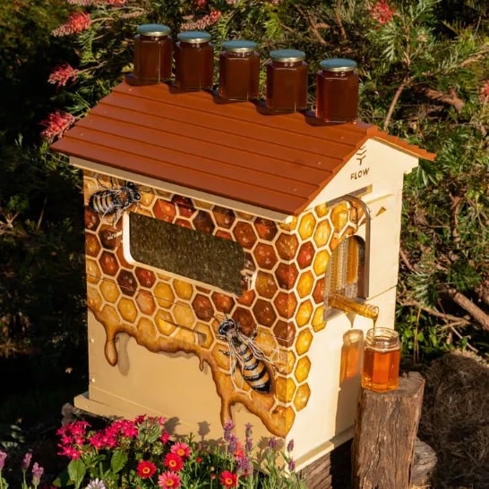 Flow Hive Hybrid | Harvest both fresh honeycomb and honey - Flow Hive US